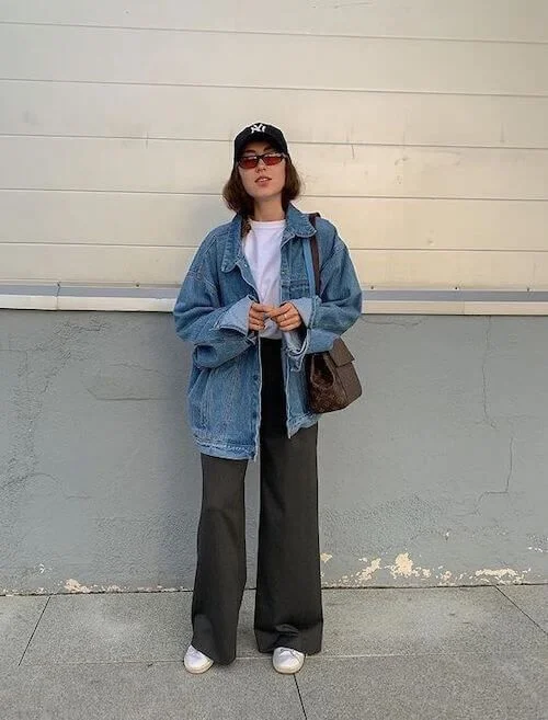 Denim Jacket Outfits That Instantly Make Any Look More Stylish