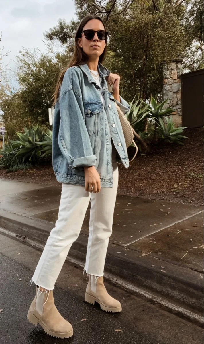 Denim Jacket Outfits That Instantly Make Any Look More Stylish